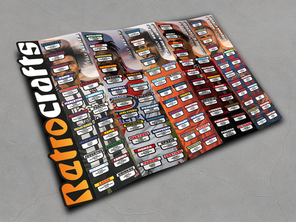 Italy 2025/26 Season League Ladders – Retrocrafts Collectible League ...