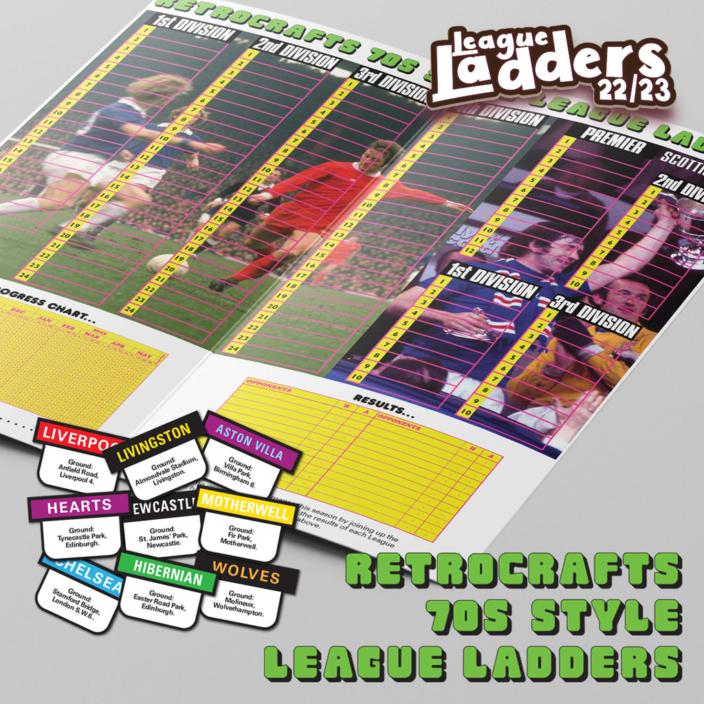 Retrocrafts Collectible League Ladders